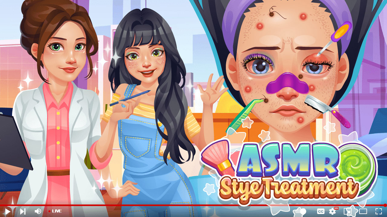 ASMR Stye Treatment 🕹️ Spiele Kostenlos auf Play123