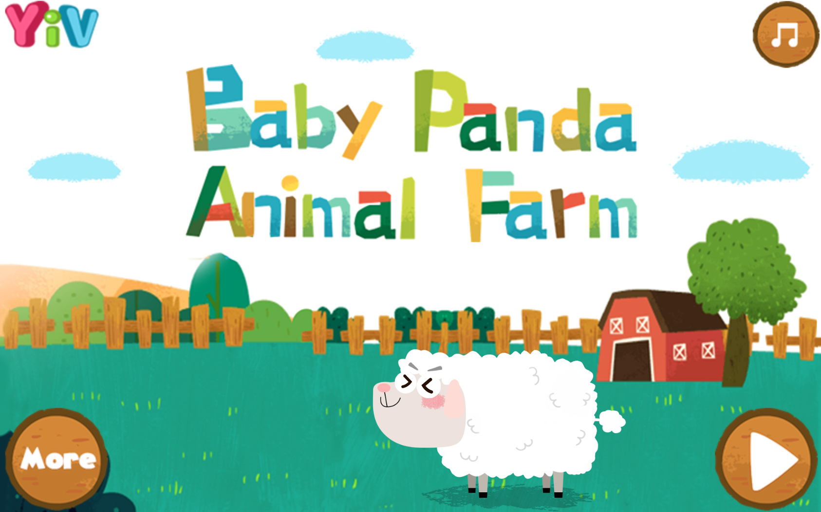 Baby Panda Animal Farm 🕹️ Spiele Kostenlos auf Play123
