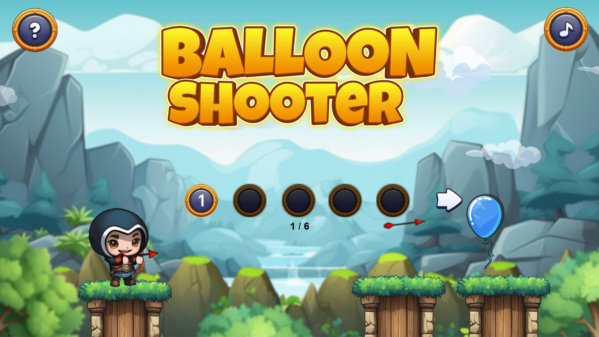 Balloon Shooter 🕹️ Spiele Kostenlos auf Play123