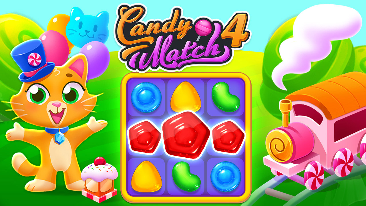 Candy Match 4 🕹️ Spiele Kostenlos auf Play123
