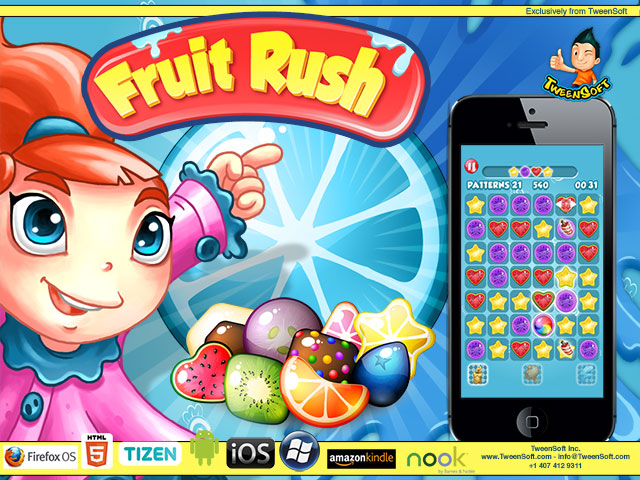 Fruit Rush 🕹️ Spiele Kostenlos auf Play123