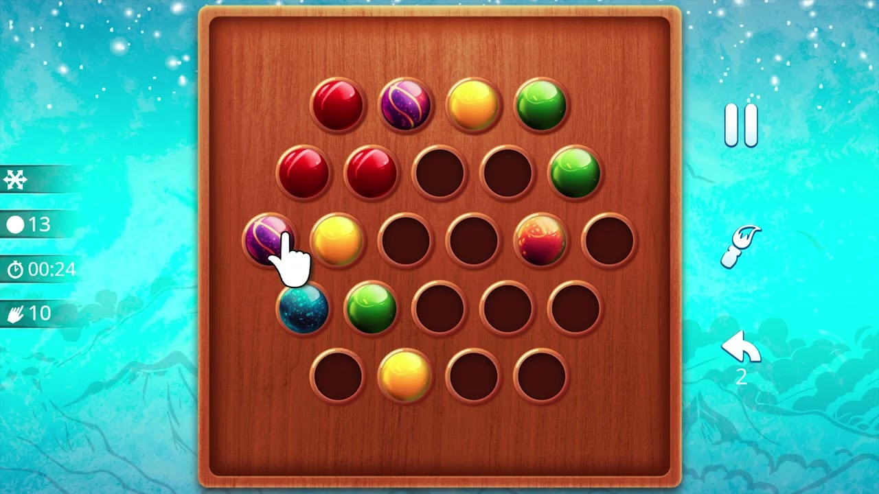 Peg Solitaire Deluxe 🕹️ Spiele Kostenlos auf Play123