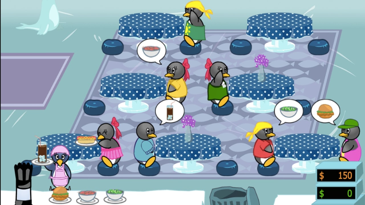Penguin Diner 2 🕹️ Spiele Kostenlos auf Play123