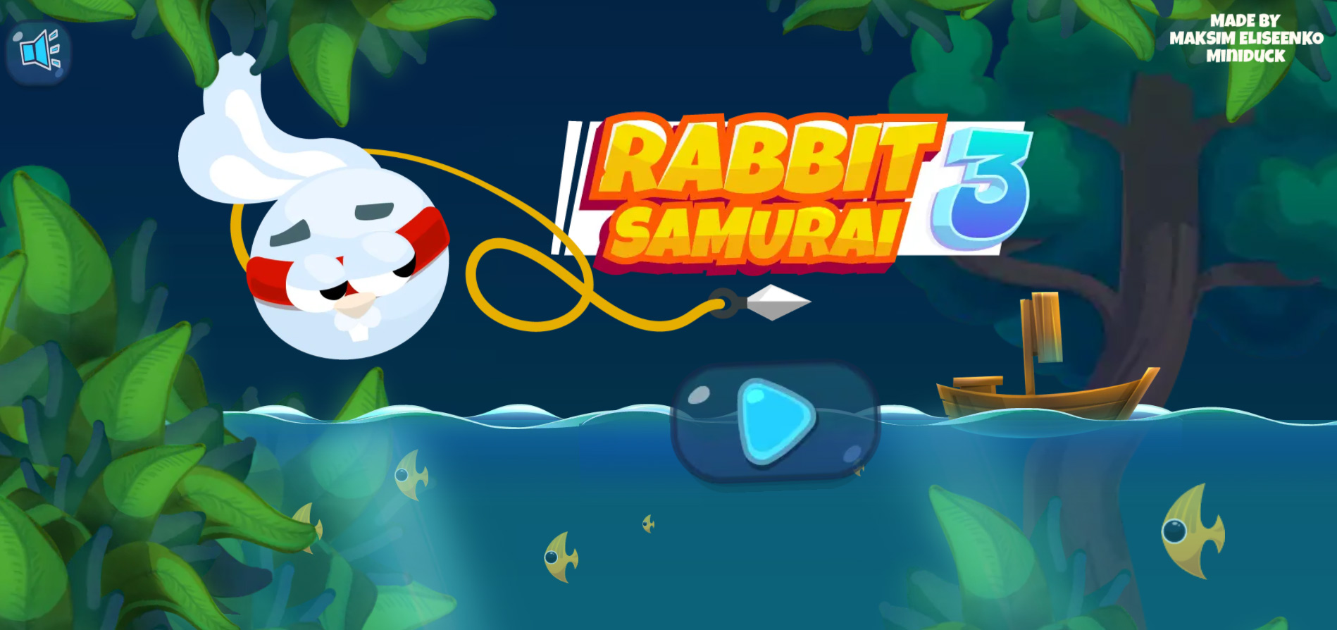 Rabbit Samurai 3 🕹️ Spiele Kostenlos auf Play123