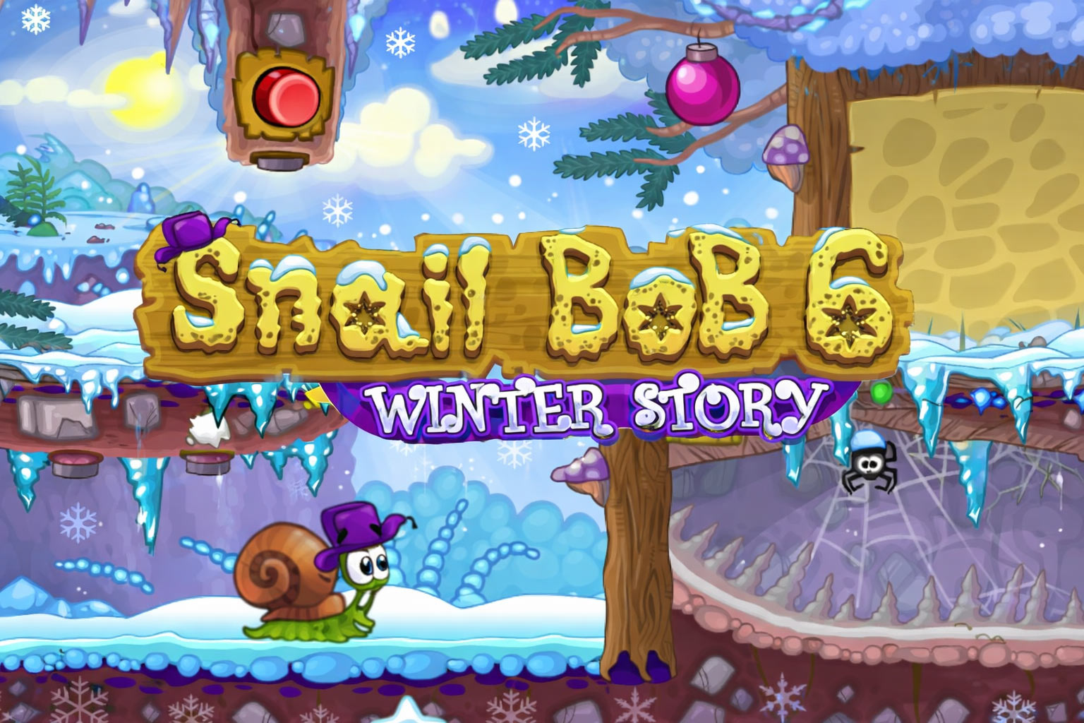Snail Bob 6: Winter Story 🕹️ Spiele Kostenlos auf Play123