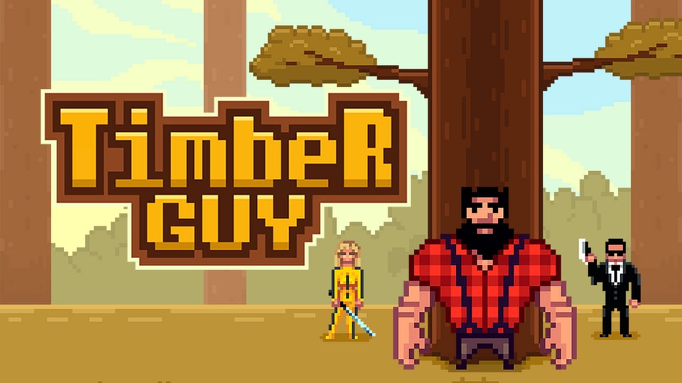 Timber Guy 🕹️ Spiele Kostenlos auf Play123