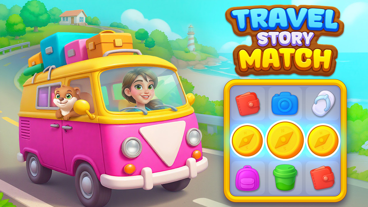 Travel Story Match 🕹️ Spiele Kostenlos auf Play123