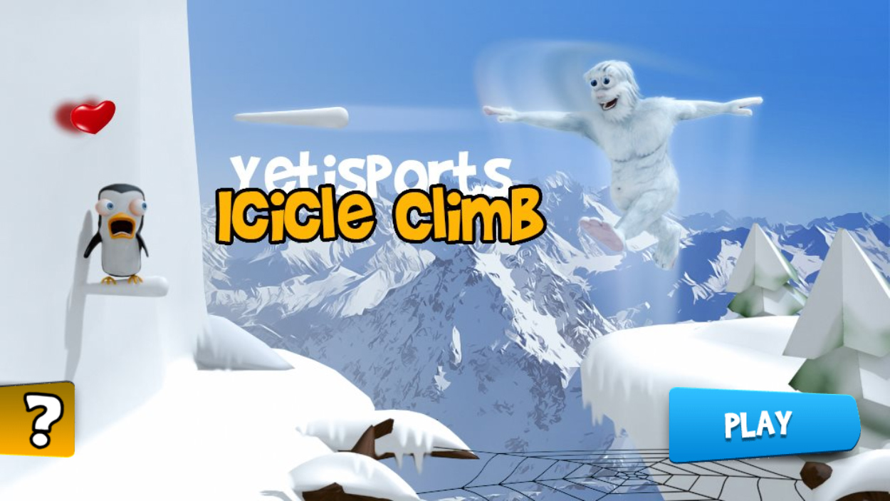 Yeti Sports: Icicle Climb 🕹️ Spiele Kostenlos auf Play123