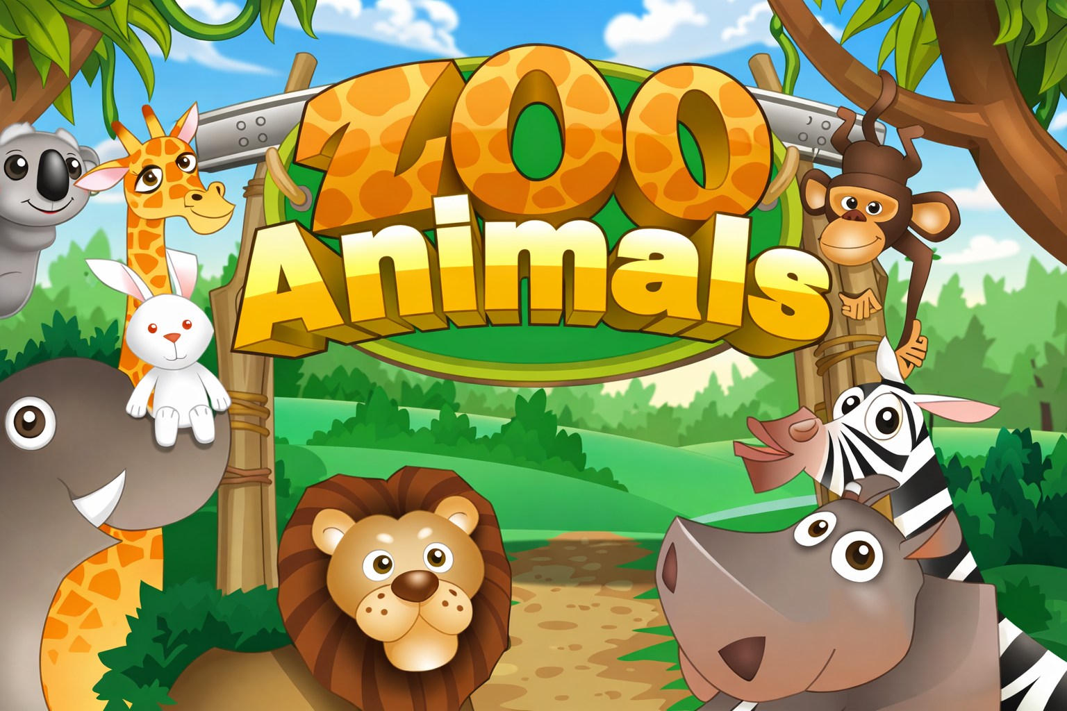 Zoo Animals 🕹️ Spiele Kostenlos auf Play123